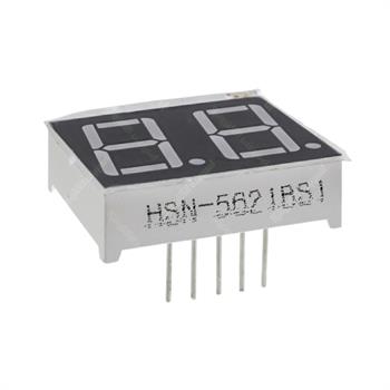 سون سگمنت دوبل آند قرمز 5621 زمینه مشکی ULD-5261BS سایز 25×19میلی متر ...